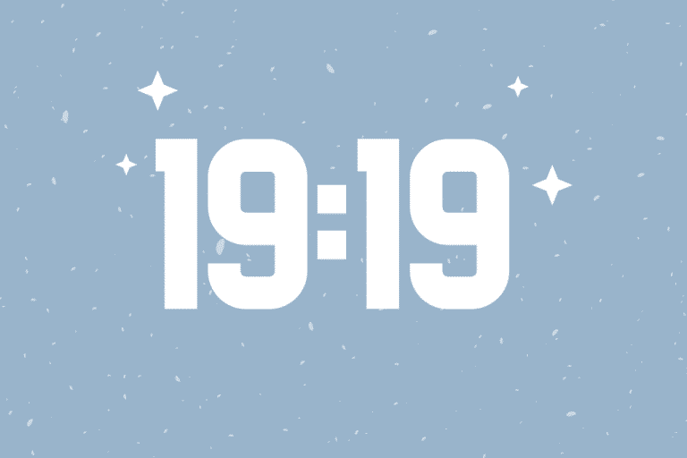 19:19: conheça a feliz mensagem por trás dessa hora igual!